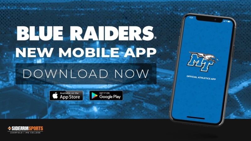 MTSU Launches New App That Helps Fans Stay Updated on All Sports ...